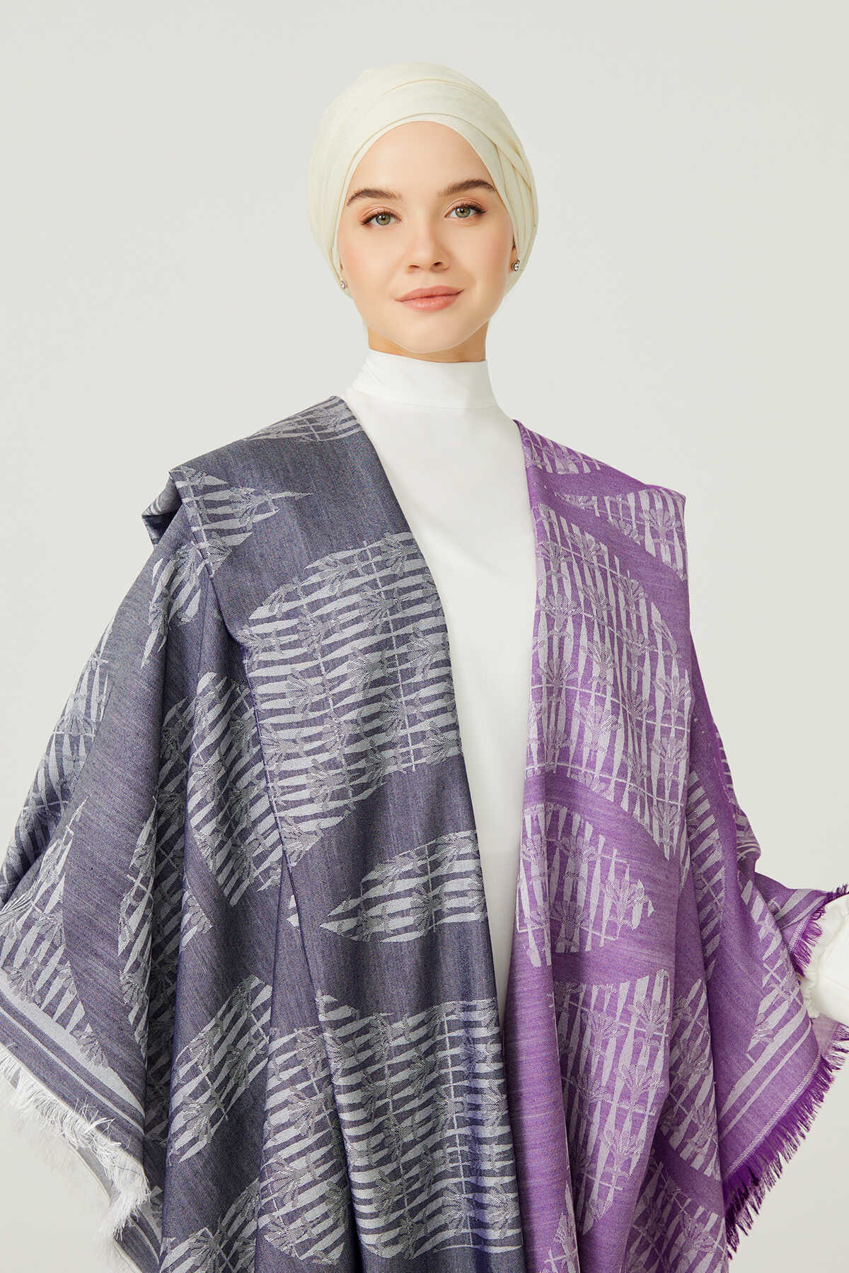 Logo-4 Mor Yün İpek Eşarp | Imannoor